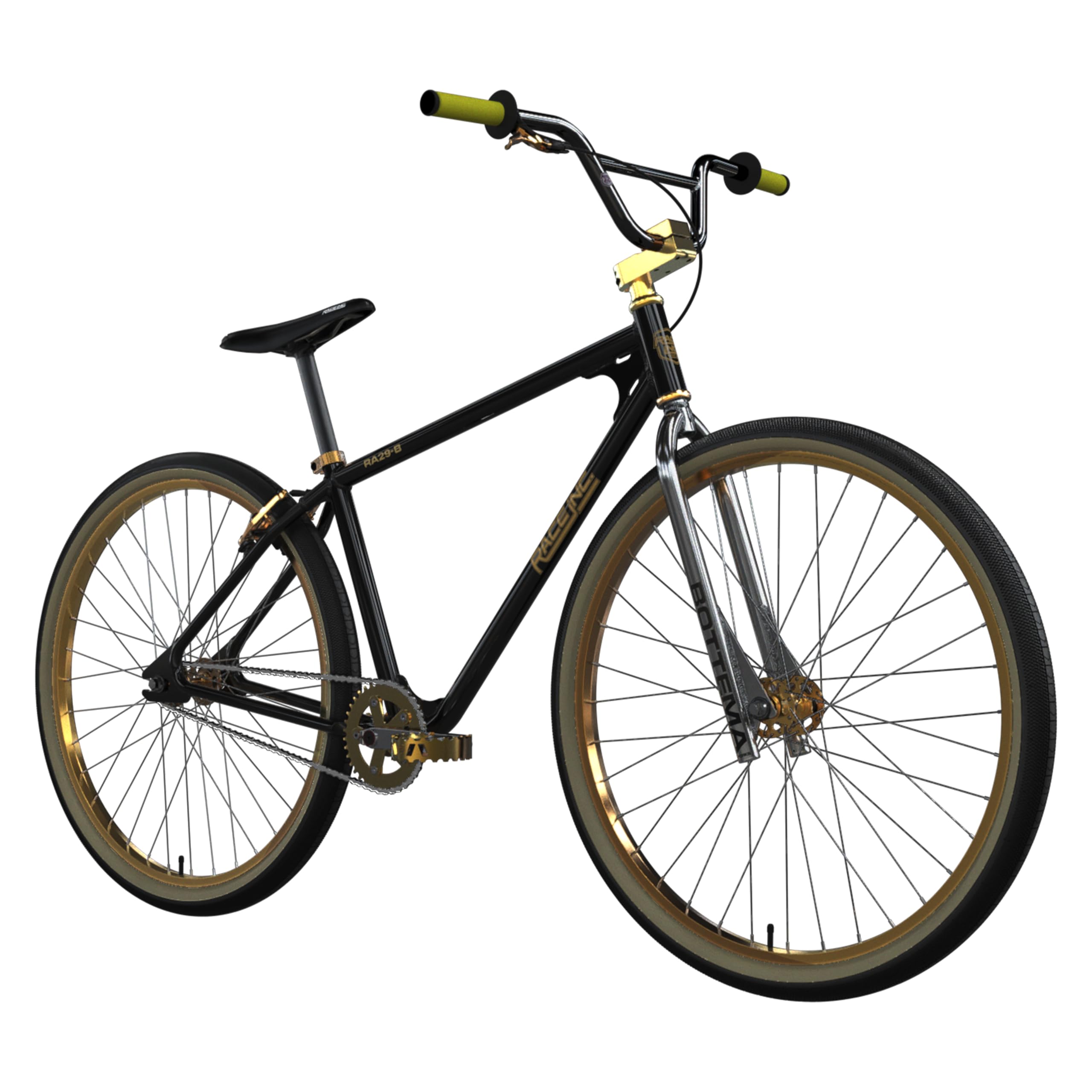 Ra29 Bmx Bike Frame Mongoose Race Inc. RA29 BMX Frame - 6061 T-6 ...