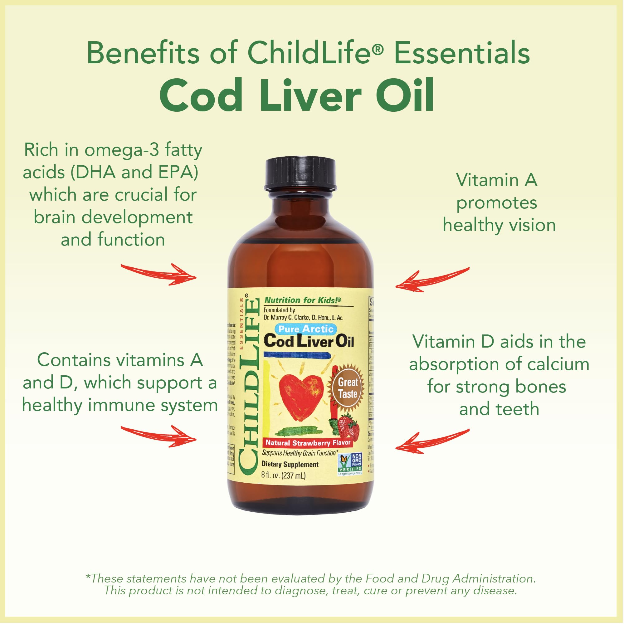 Mua CHILDLIFE Essentials Cod Liver Oil for Kids - Kids Cod Liver Oil ...