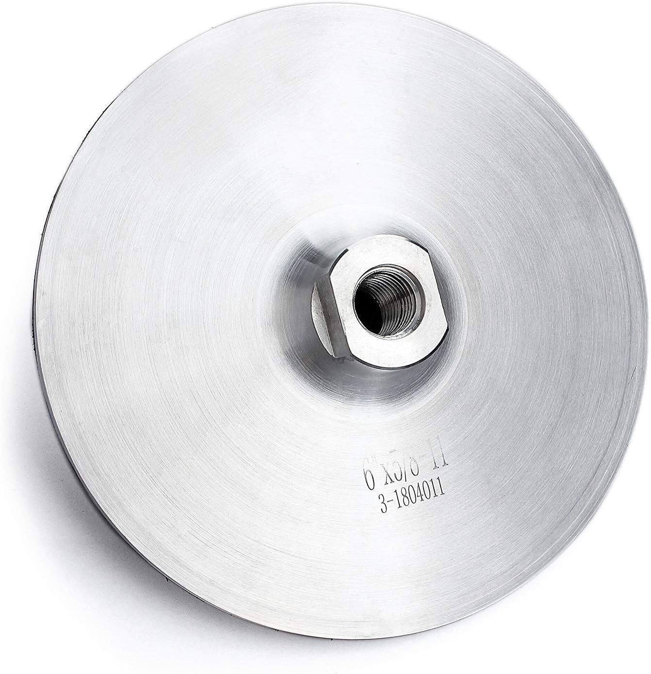 Rubber Backing Pad Stadea 6 inch hook and loop backing pad Arbor 5/8 11 ...