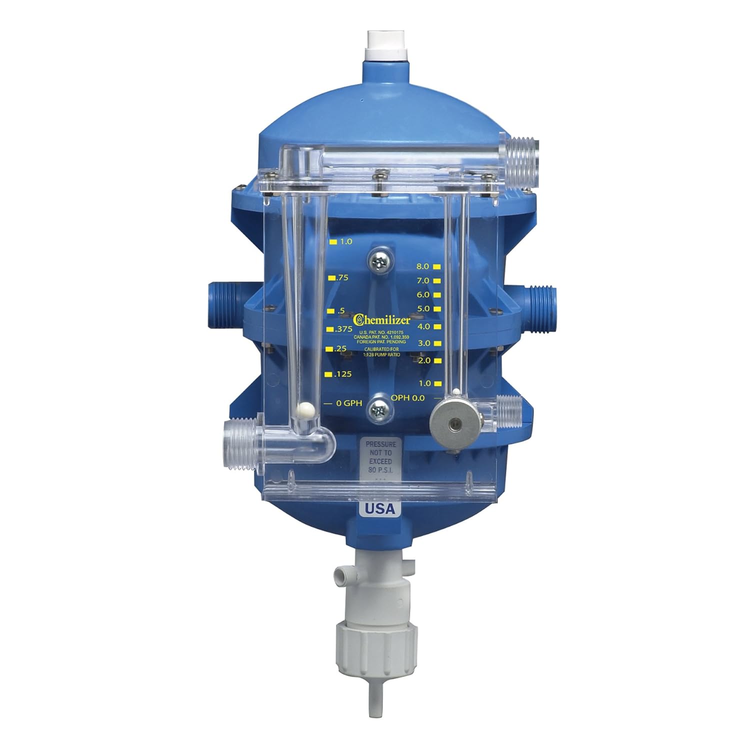 Amazon.com : Chemilizer Products CH6000-209 CP33 Chemical Injector 1 ...