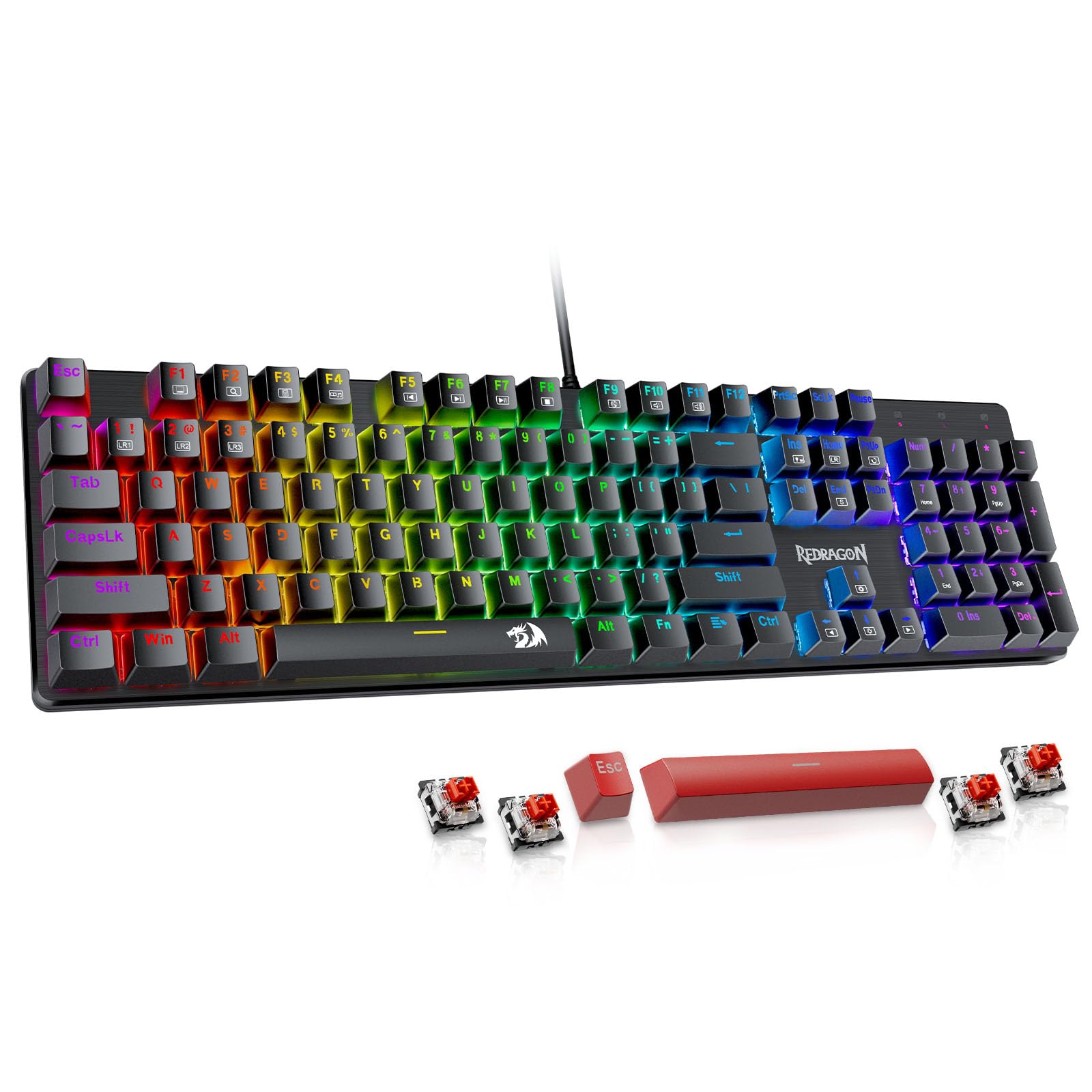 Mua Mechanical Gaming Keyboard, Wired Mechanical Keyboard with 11 ...
