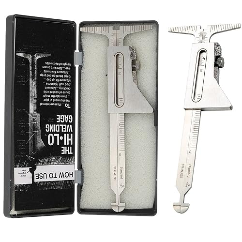 Ginode Hi-Lo Welding Gauge Gage Test Ulnar Welder Inspection Gauge Tool ...
