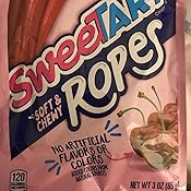 Amazon.com : Sweet Tarts Soft & Chewy Ropes Pack of 2 : Grocery ...