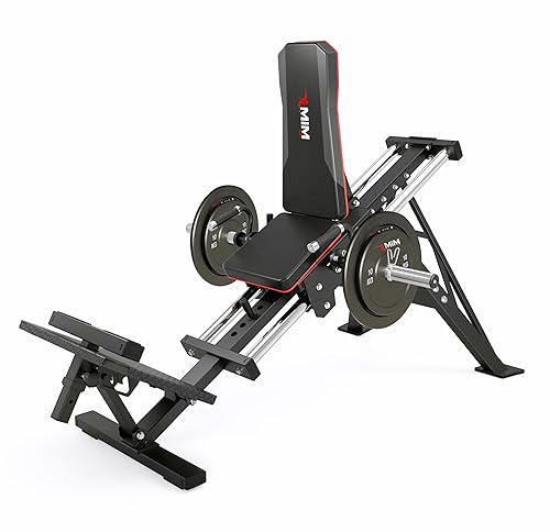 MiM USA Compact Leg Press Home Gym | Leg Machine | Heavy Duty | Easy ...