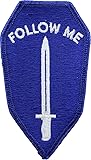 Amazon.com: 2"x 3.75" FOLLOW ME Infantry School US Army Military Logo ...