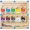 Amazon.com: Magnetic Color and Number Maze, Montessori Toys for 3+ Year ...