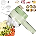 Amazon.com: Kitchen Goods Electric Vegetable Cutter Set - 4 in 1 ...