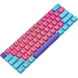 Amazon.com: Ussixchare Backlit Keycaps 60 Percent 87/104 PBT Key Caps ...