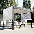 Amazon.com : Wowangce Universal Pergola Replacement Canopy Outdoor Canopy Shade Cover Waterproof ...