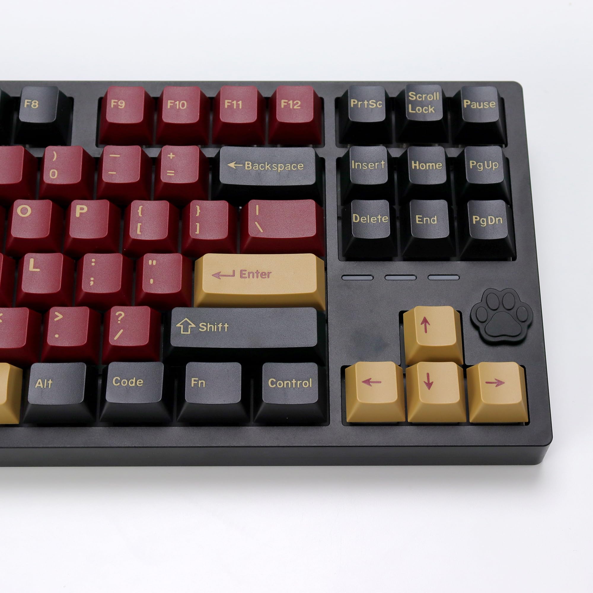 Mua 174 Keys Clone Red Samurai Key Caps PBT Double Shot Custom Keycap ...