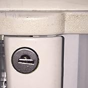 RV Travel Trailer Entry Door Lock Polar White Paddle Deadbolt ...