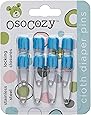 Amazon.com : OsoCozy Diaper Pins - {Blue} - Sturdy, Stainless Steel Diaper Pins with Safe ...