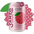 Amazon.com: Sanzo Flavored Sparkling Water - Lychee (Berry), 12-Pack - Carbonated Drink Made ...