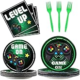 Amazon.com: DECORLIFE 112 PCS Gaming Birthday Party Supplies for Boys ...
