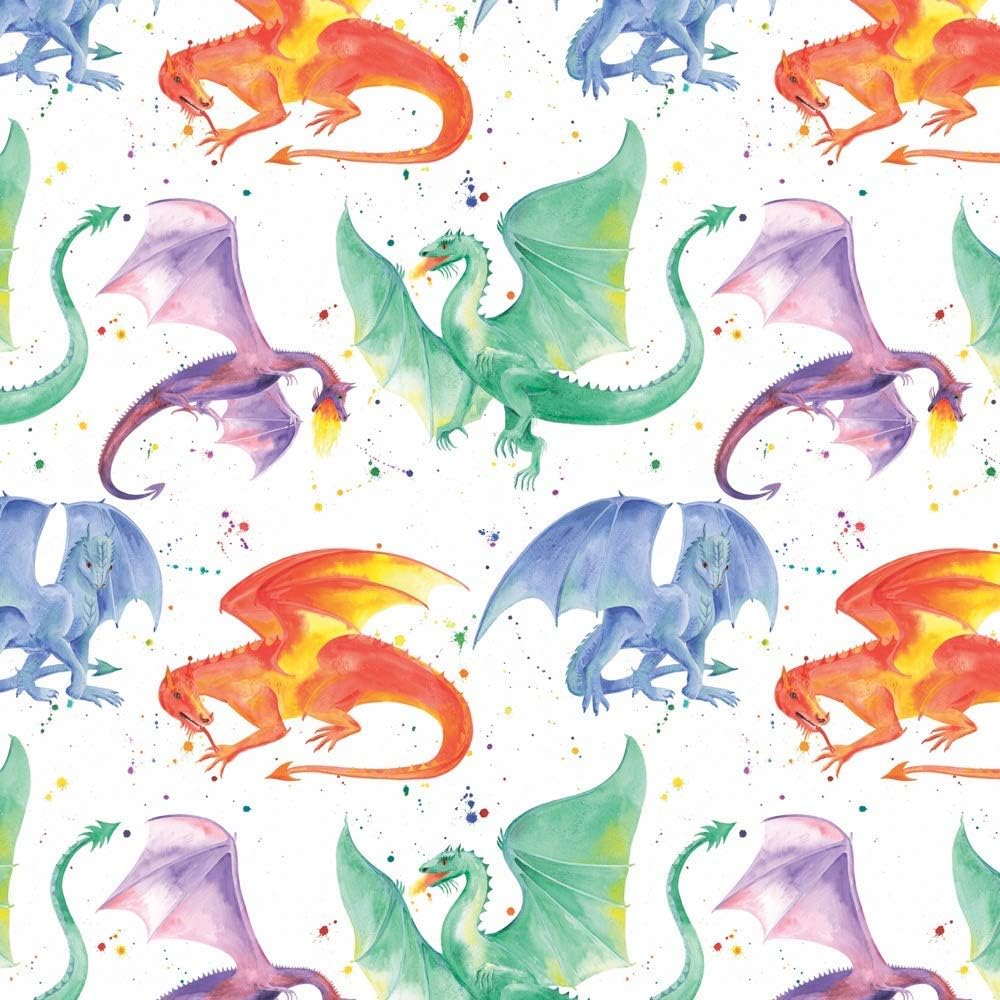 Dragon Gift Wrapping Paper – BigaMart