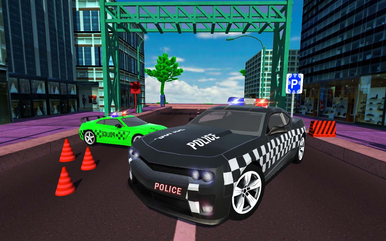Ultimate Police Car Parking Game,US police parking,Night parking ...
