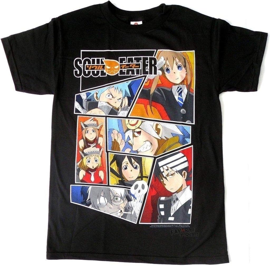 Soul Eater Panels Maka Soul Death The Adult T Shirt Men tee Shirt ...