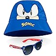 Amazon.com: Sonic The Hedgehog Bucket Hat Summer Accessories Set Gamer ...