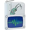 Amazon.com: Loungefly SpongeBob SquarePants Plankton Wallet, Faux ...
