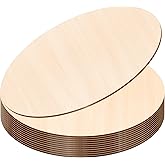 Amazon.com: 18 Pack 18 Inch Round Wood Circles for Crafts Blank Round ...