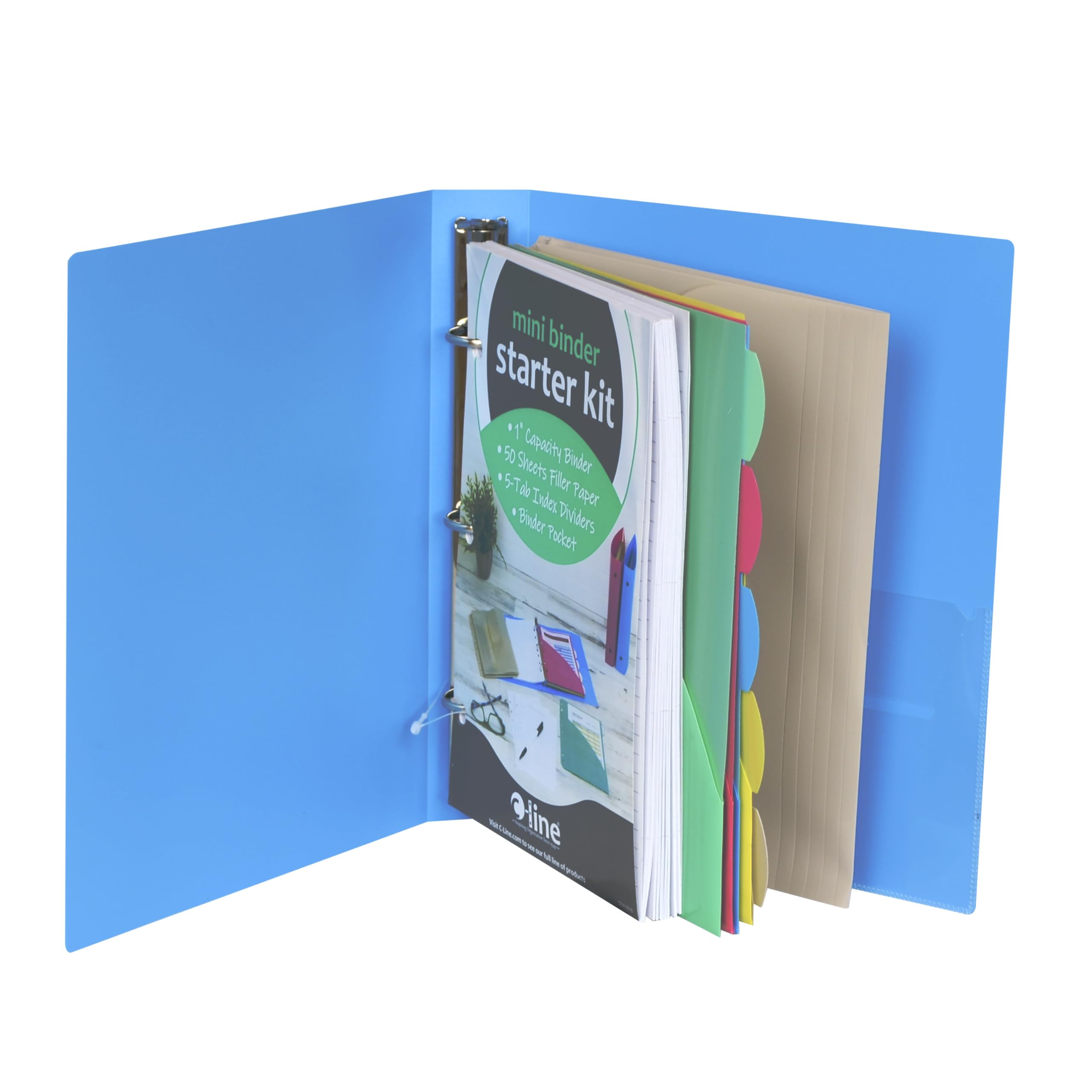 Mua C-Line Mini Binder Starter Kit, Includes Binder, Index Dividers ...