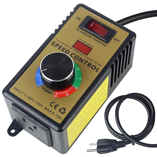 Ac Motor Speed Controller 100v 120v 15a Max Electric Fan Speed 7950