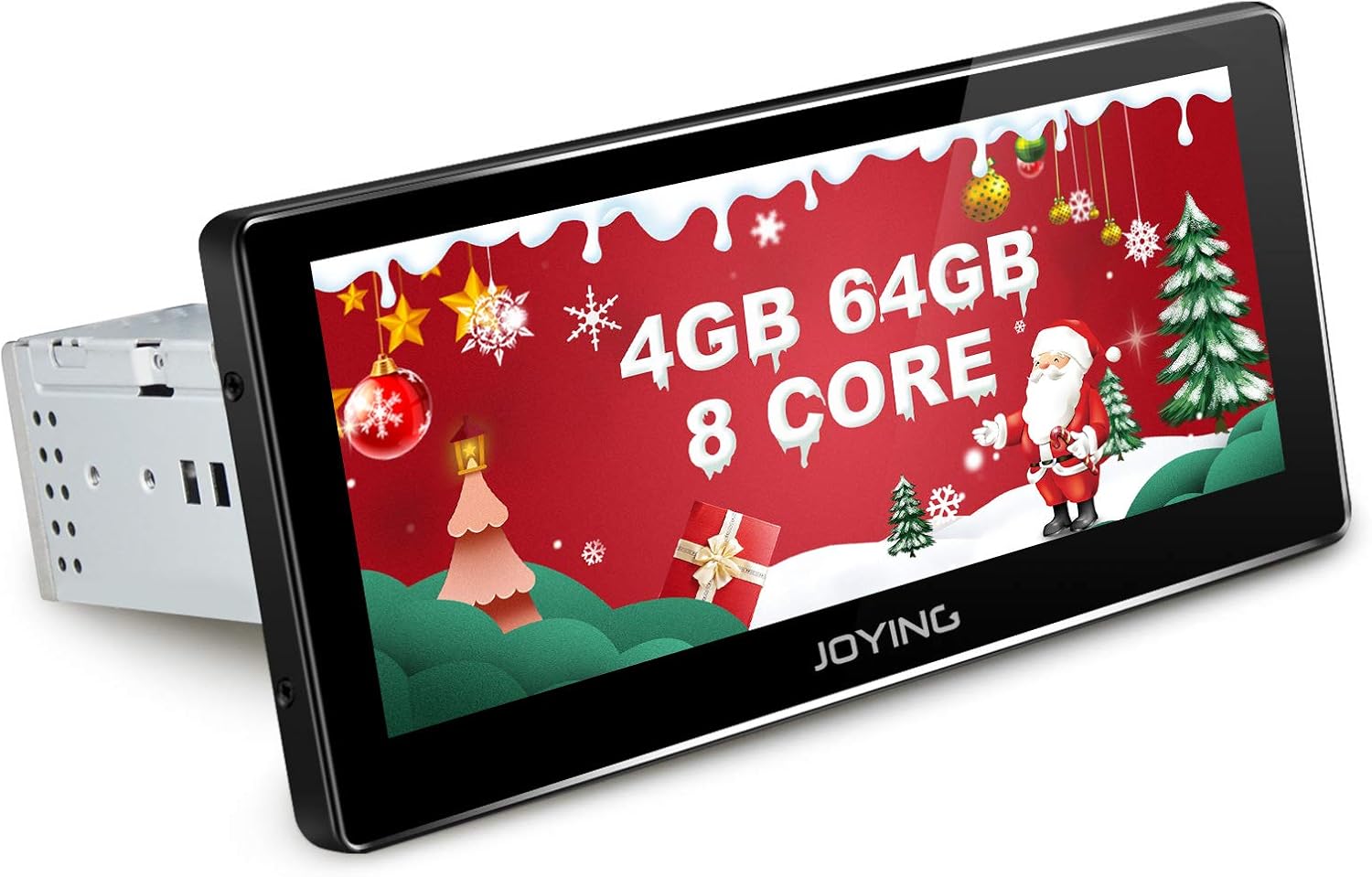 Amazon.com: JOYING Car Stereo 8.8" Single Din Android 8.1 4GB + 64GB ...