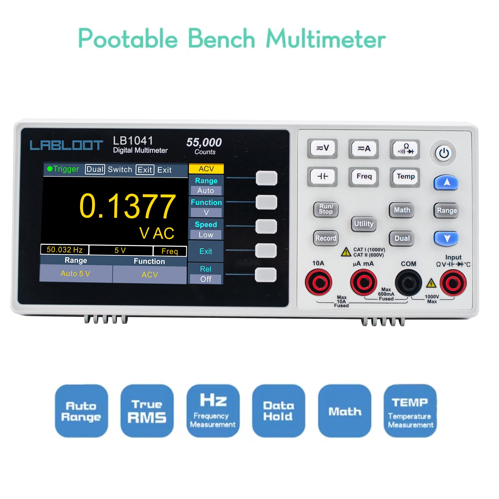 Mua LB1041 Bench Digital Multimeter 55000 Counts DC/AC Voltmeter ...