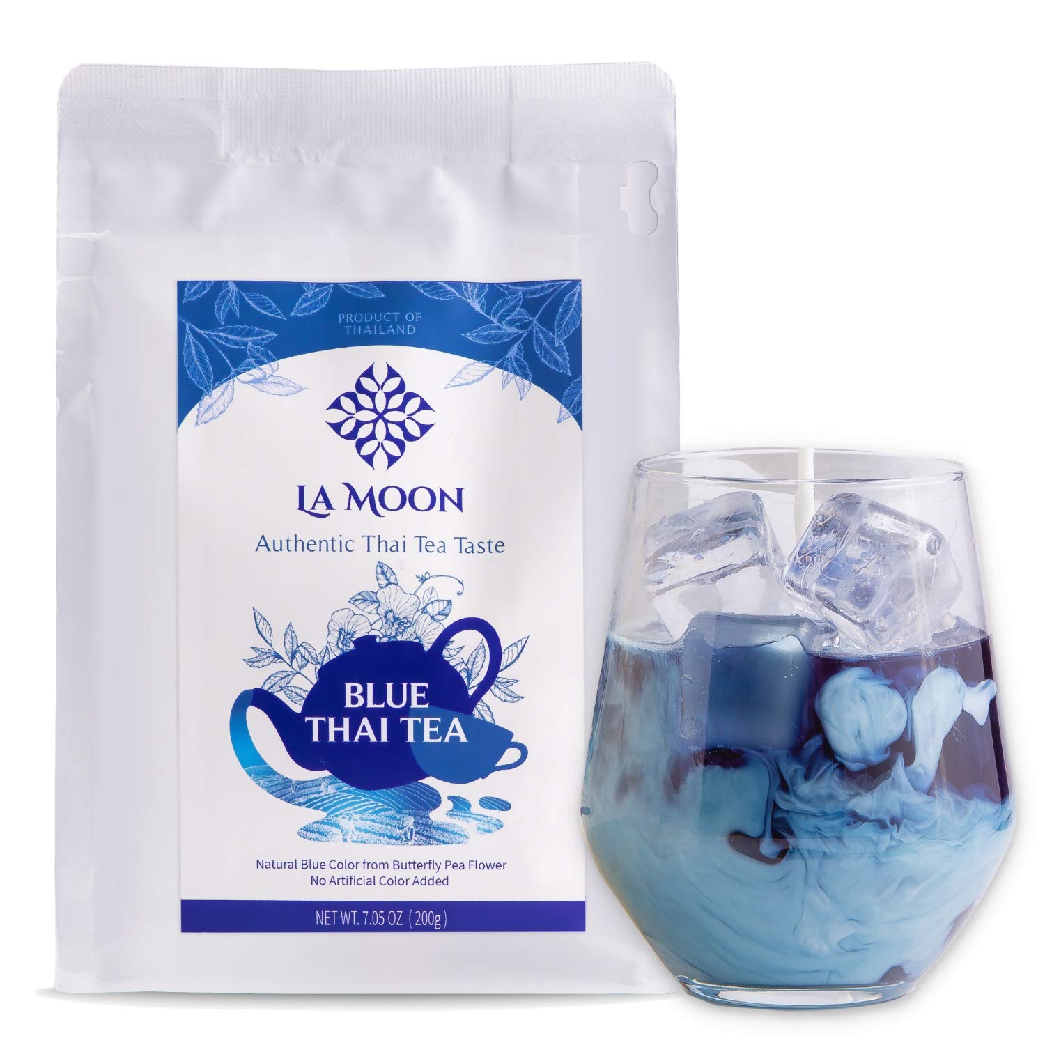 Mua LA MOON TEA Blue Thai Tea Mix - Traditional Loose Leaf from ...
