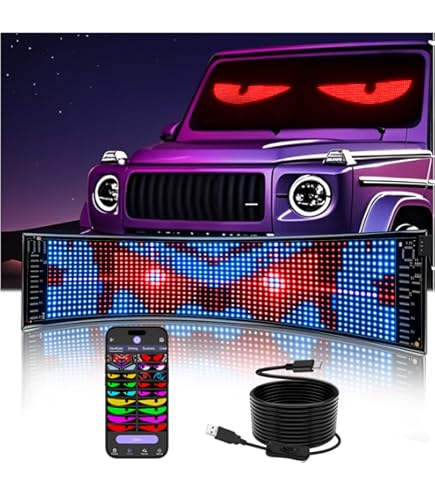 Lyft Light USB-C Car Window LED Sign - Glow Up Your Ride (Touch Dimmer ...