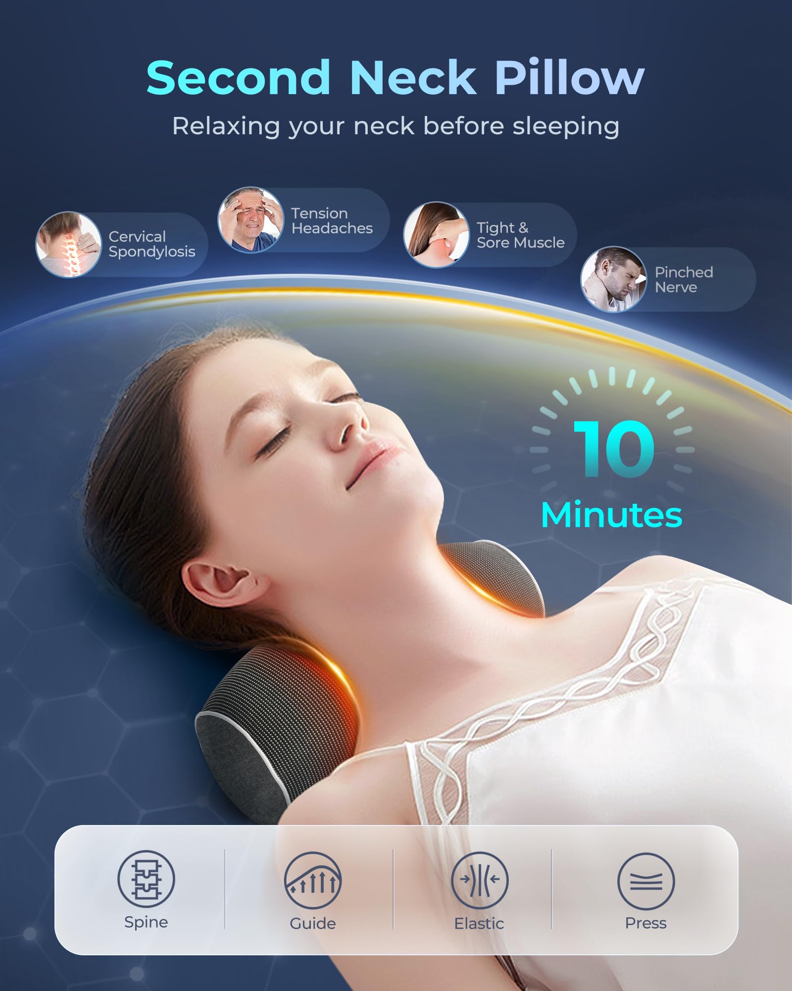 Mua NIMOOD Neck Pillow Neck Stretcher for Pain Relief, Neck Cloud ...