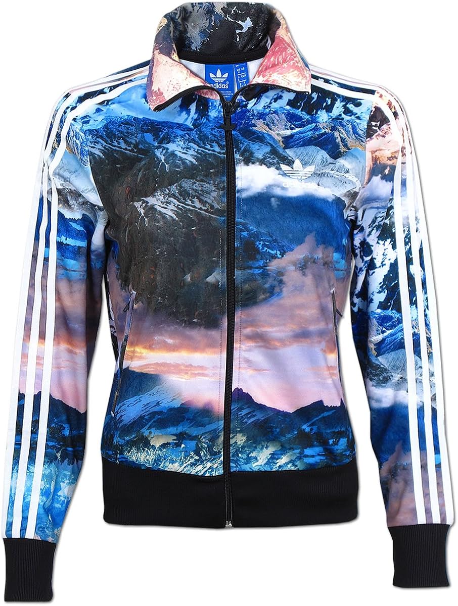 adidas Originals Damen Jacke Mountain Clash Firebird TT Jacket: Amazon ...