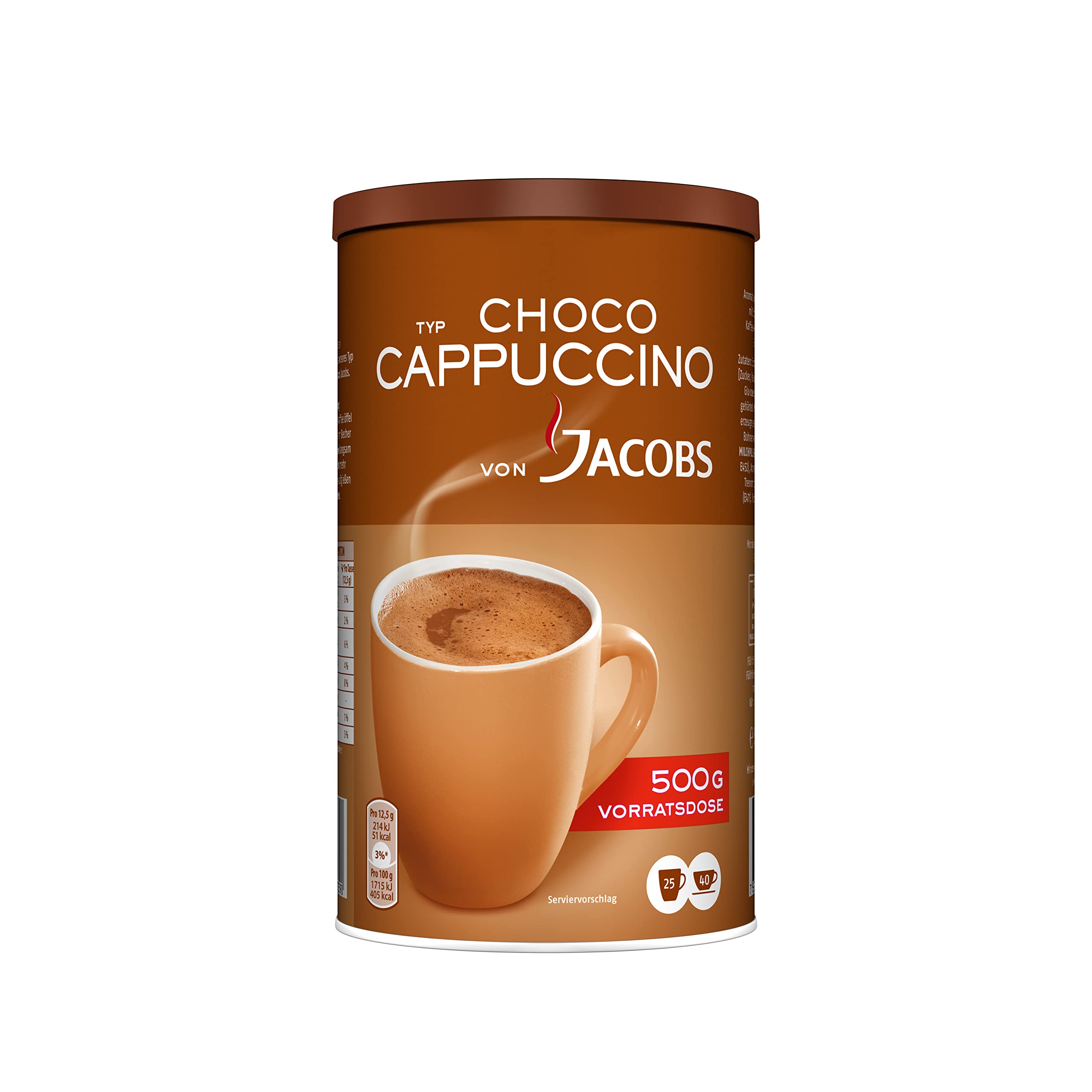 Mua Jacobs Von Jacobs Choco Cappuccino, 500 g Coffee Speciality Tin ...