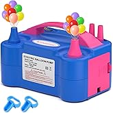 Amazon.com: Prextex Portable Balloon Pump Powerful Electric Air Blower ...