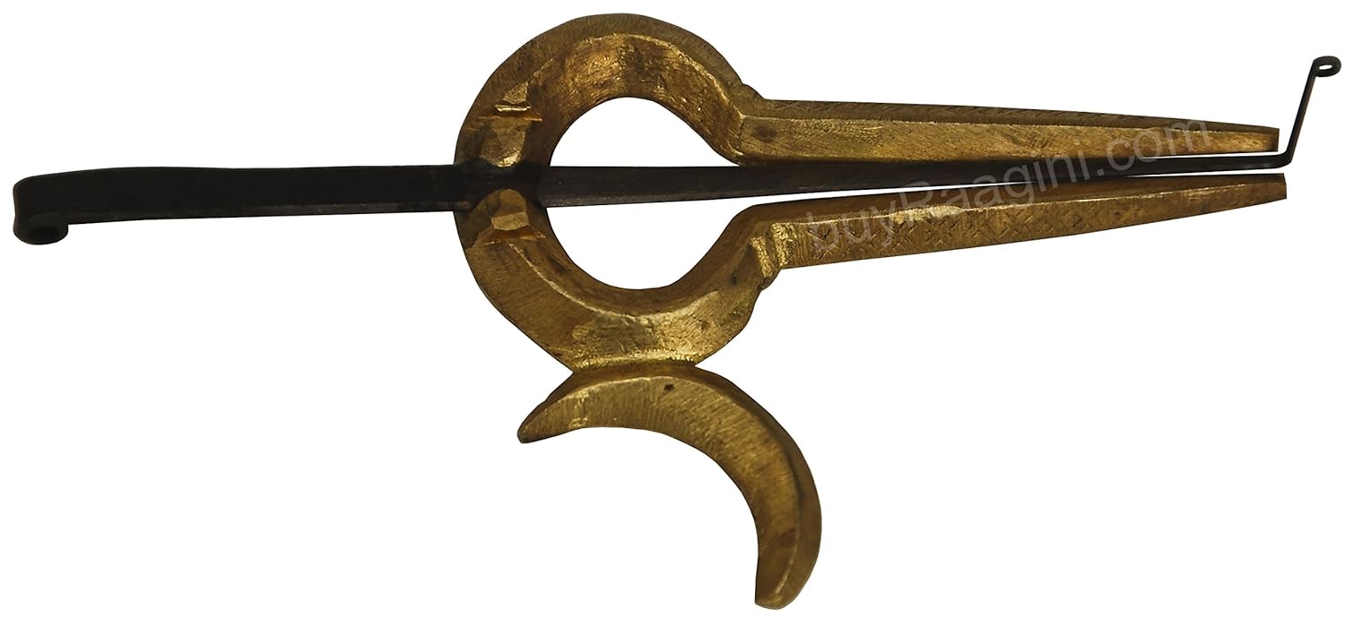 Amazon.com: MAHARAJA Morchang, Rajasthani Brass Musical Instrument ...