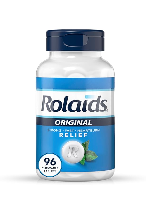 Antiácido De Carbonato De Calcio Genexa, Heartburn Fix, Antiácido De