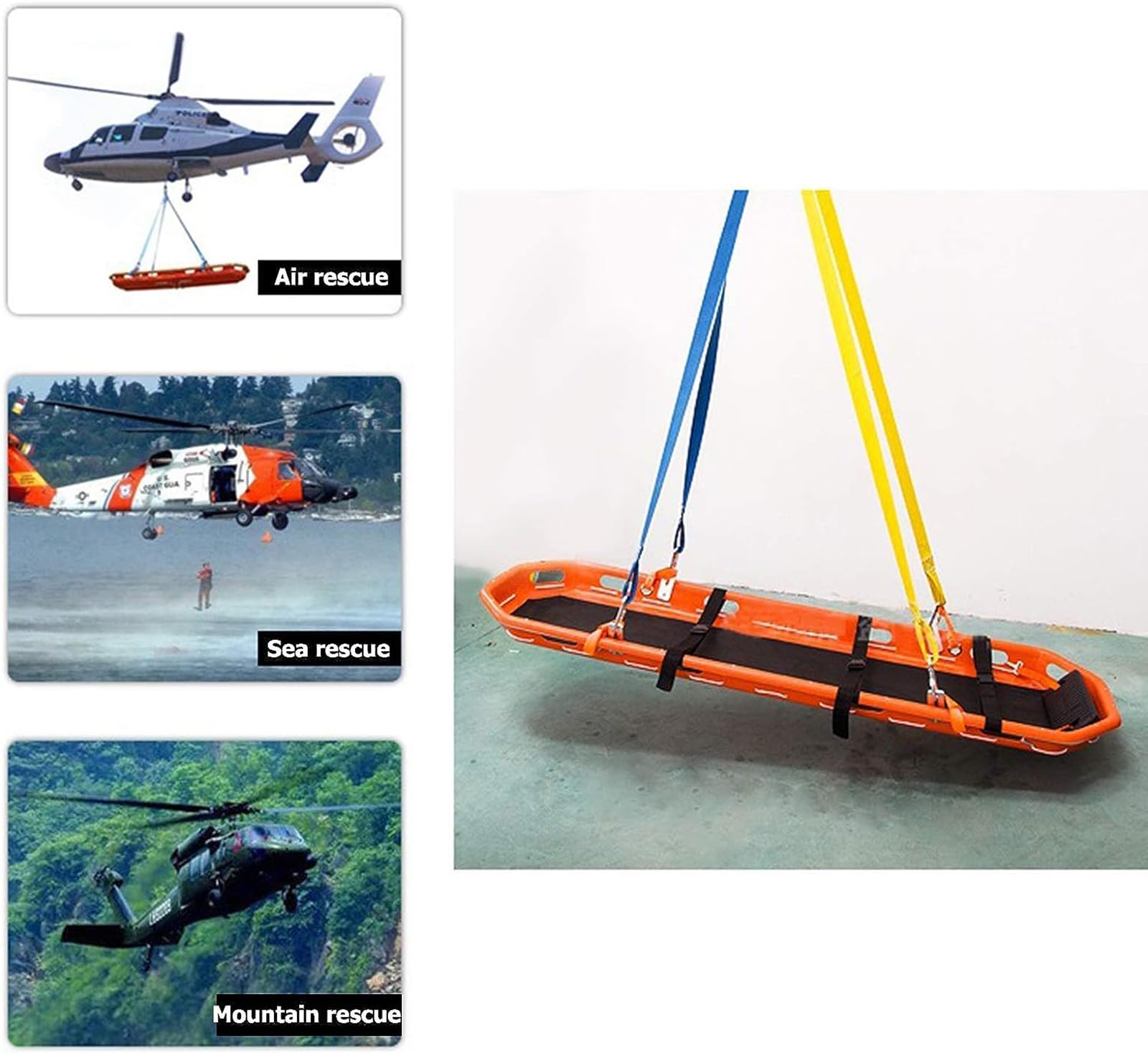 RUANLOV Portable Rescue Basket Stretcher,Rescue Basket Stretcher ...