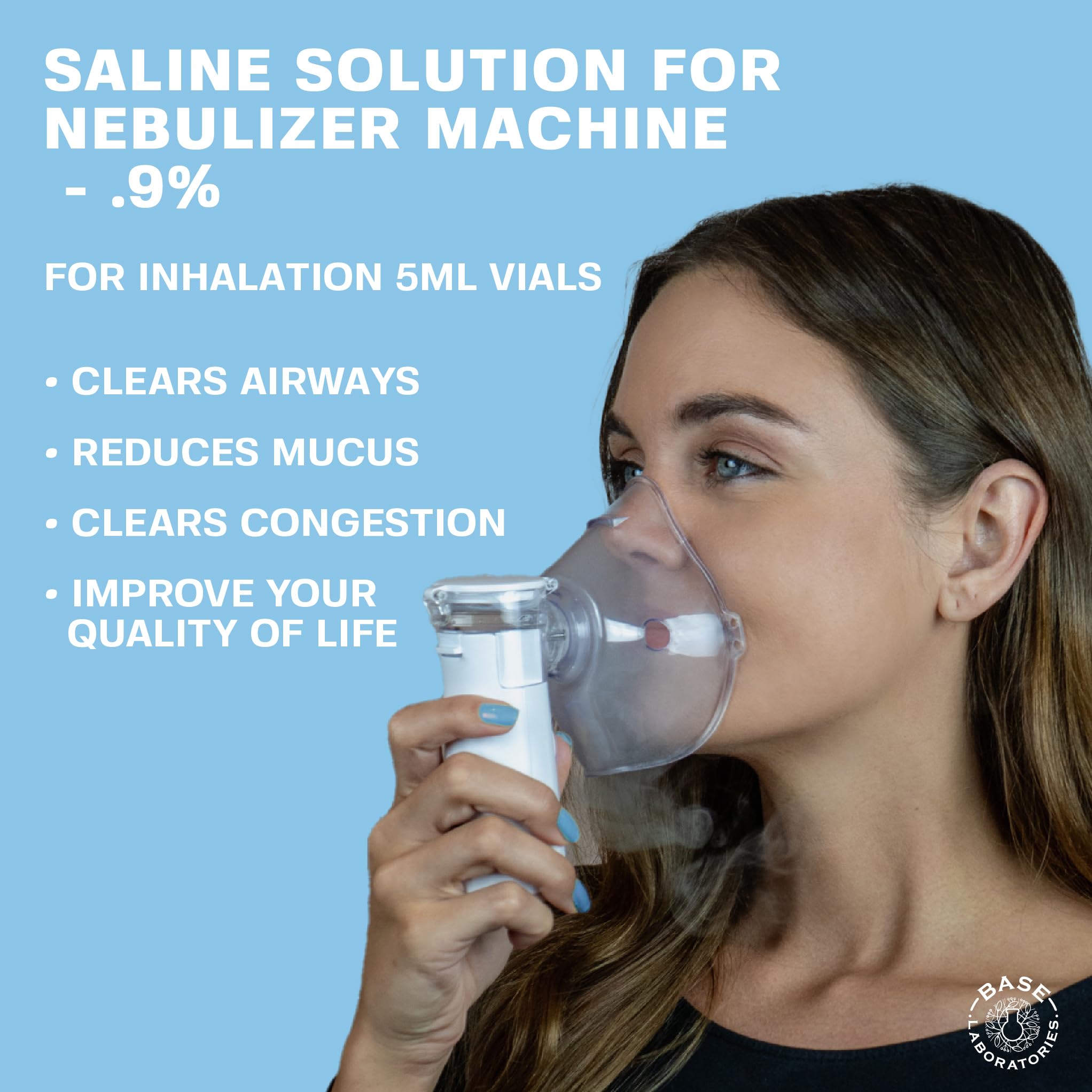 Mua 0.9% Saline Solution for Nebulizer Machine | Saline Solution for ...