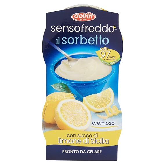 Senso Freddo Sorbetto Limone - Pacco da 12 Pezzi: Amazon.it: Alimentari ...