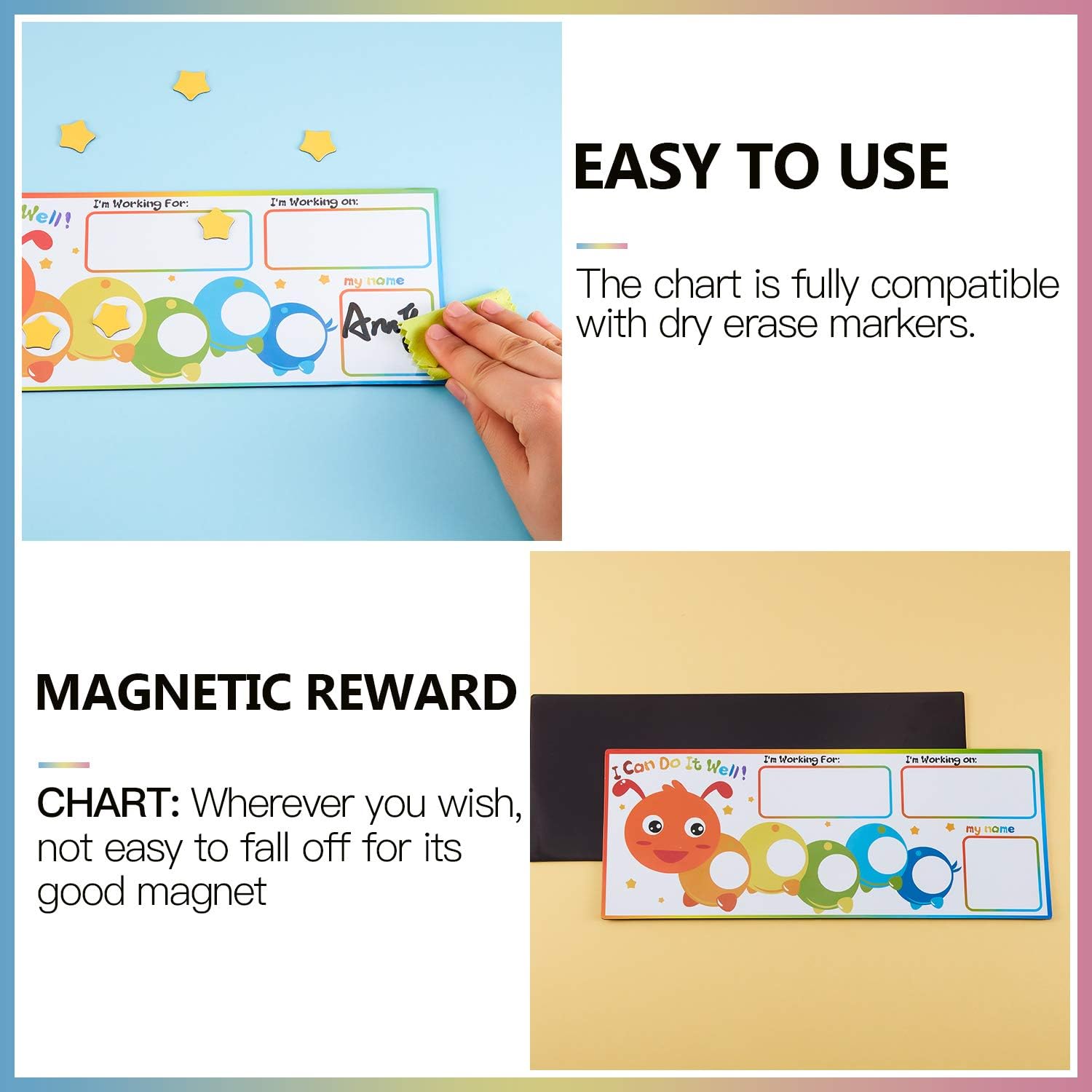 Caterpillar Token Board Reward and Responsibility Chart Token Board ...