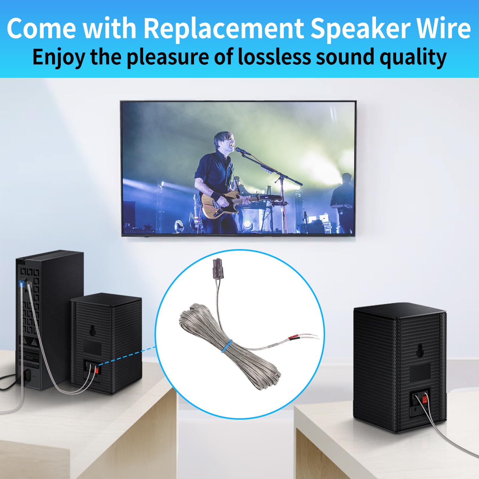 Mua notiela Tilt and Swivel Adjustable Speaker Wall Mount for Samsung ...