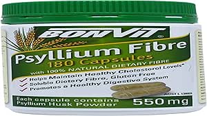 Bonvit 550mg Psyllium Fibre 180 Capsules : Amazon.com.au: Health ...