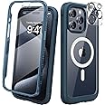 Amazon.com: Diaclara Magnetic for iPhone 15 Pro Case [Compatible with MagSafe] Built-in Anti ...