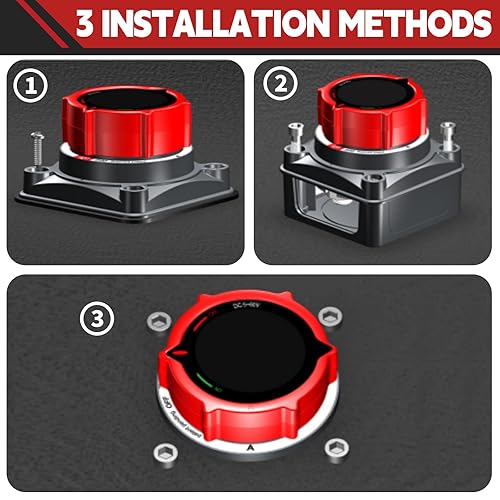 QZLGJL Battery Disconnect Switch, 12-48V Master Battery Cut Off Switch
