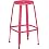 Premier Housewares Hot Pink Kitchen Bar Stool Set of 2