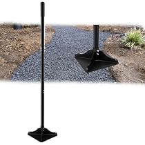 Ground Tamper Tamper Tool Heavy Duty, 8x8 Inch Hand Steel Tamper ...