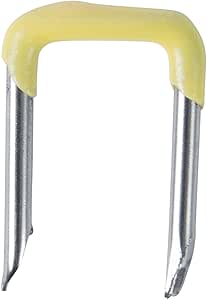 Gardner Bender MDI-1550Y PVC Insulated Metal Staple, 0.5", 40 Pack ...