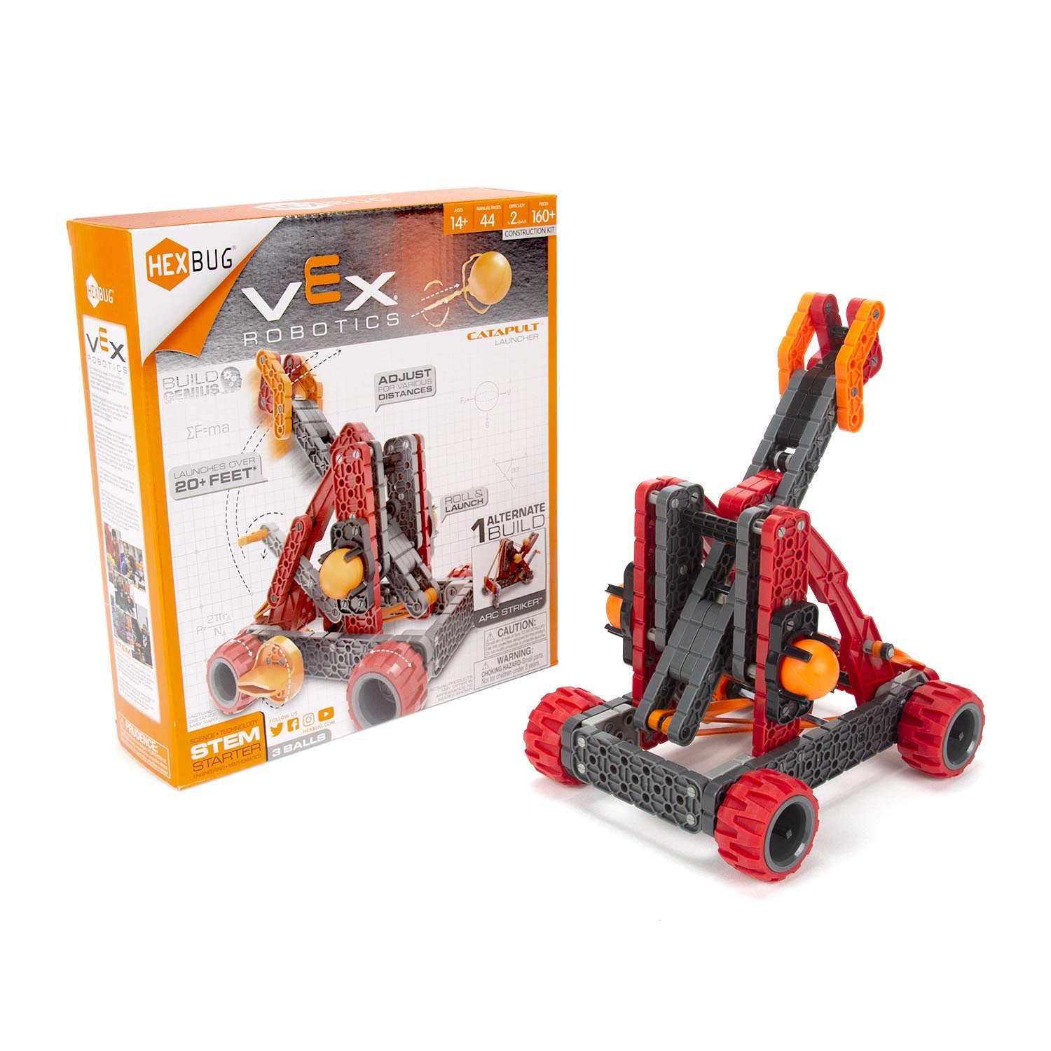 Mua HEXBUG VEX Robotics Catapult Kit 2.0, STEM Learning, Toys for Kids (Red) trên Amazon Mỹ ...