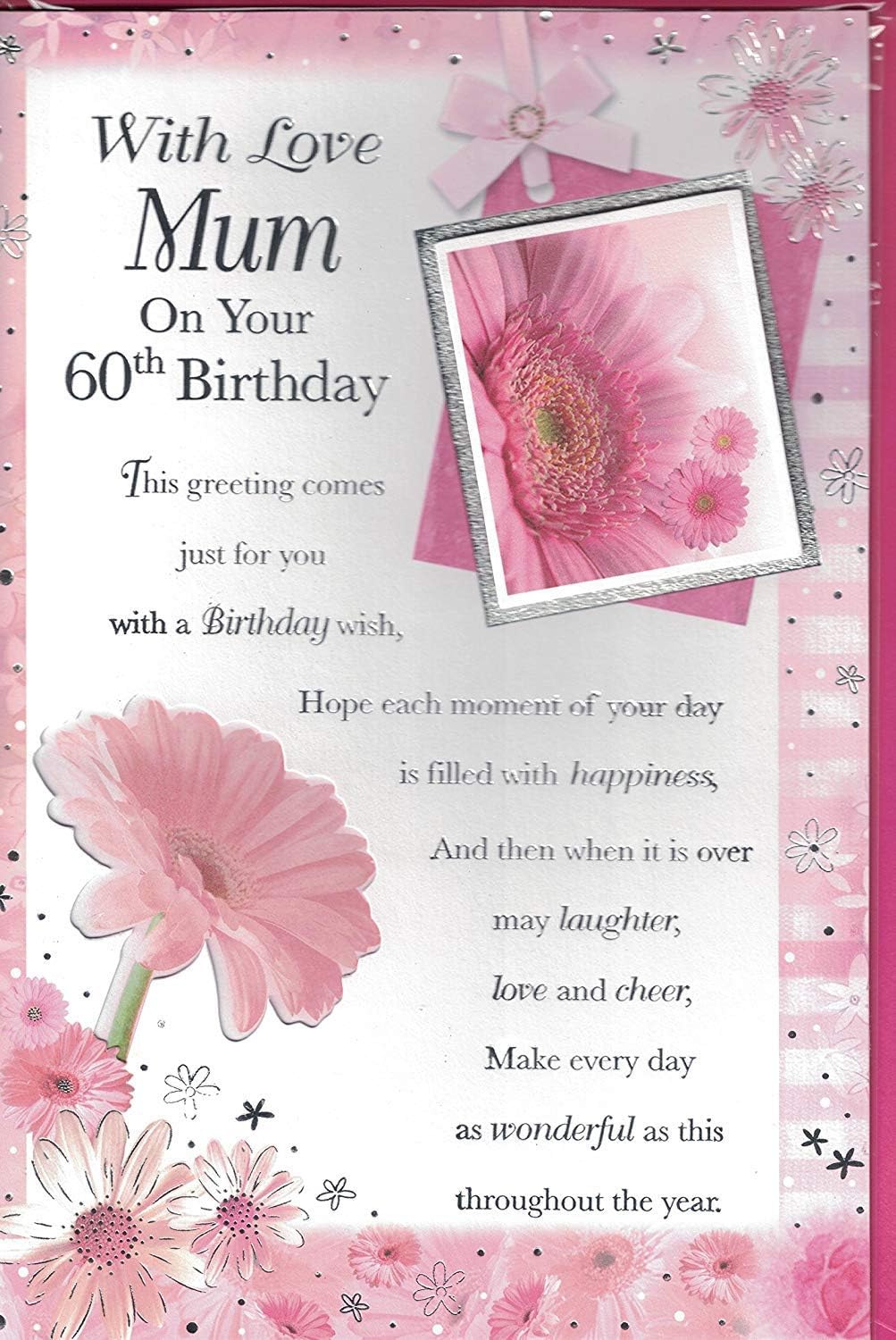 Prelude Mum 60th Birthday Card Special Wishes Mum On Your 60th