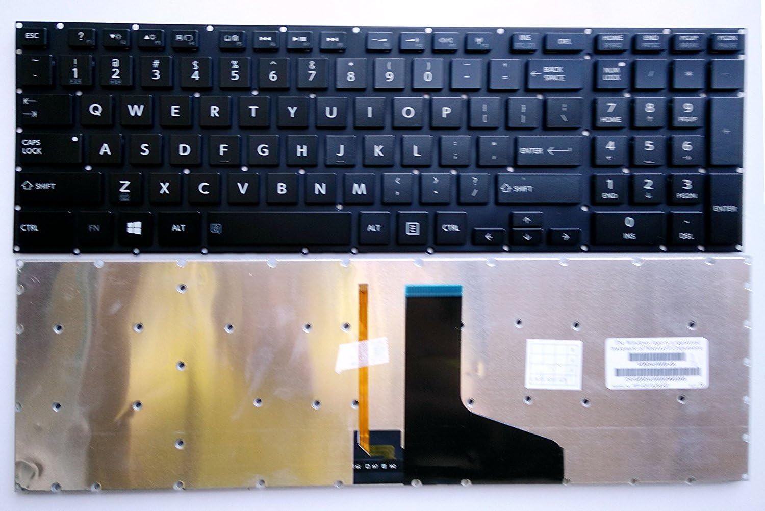 Amazon.com: New Laptop Backlit Keyboard (Without Frame) Replacement for ...